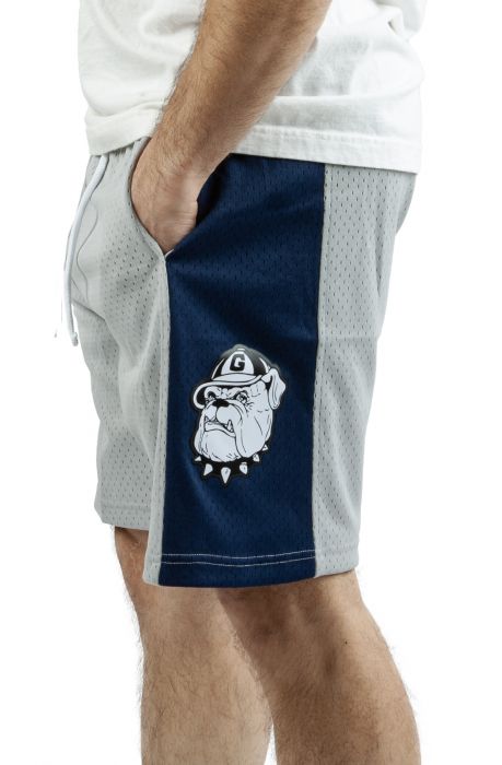 MITCHELL AND NESS NCAA Georgetown Shorts SMSH5364-GTW90PPPCHRM - Shiekh