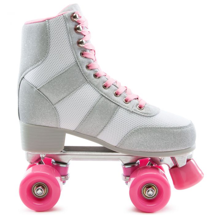 COSMIC SKATES Archie-230 Glitter Roller Skate ARCHIE-230-SLV - Shiekh