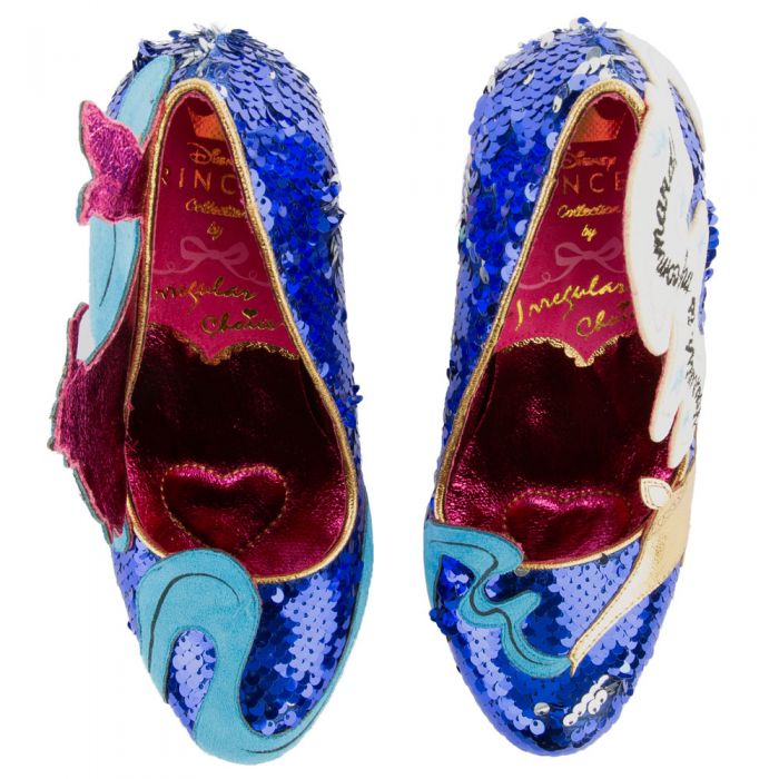 IRREGULAR CHOICE Disney x Irregular Choice You Rubbed? 4492-05A-BLU-WHT ...