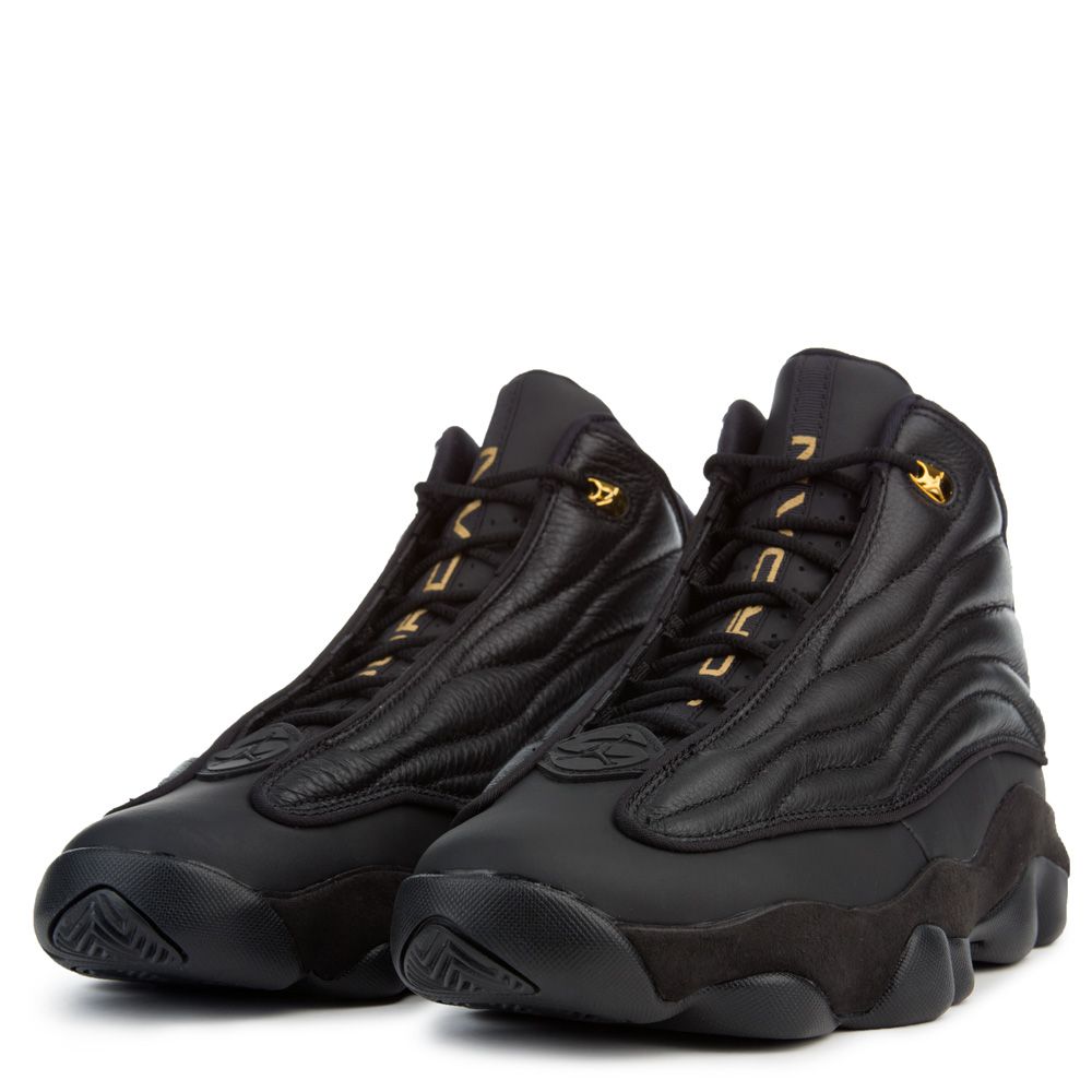 MEN'S JORDAN PRO STRONG BLACK/METALLIC GOLD