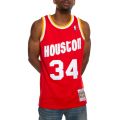 MITCHELL AND NESS Houston Rockets Hakeem Olajuwon Swingman Jersey ...