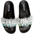 CAPE ROBBIN Moira-63 Slides MOIRA-63/BLACK - Shiekh