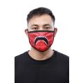 HUDSON Shark Mouth Face Mask E7133263RED - Shiekh