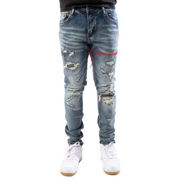 CRYSP DENIM Atlantic Stitched Denim Jeans CRYSPF221-109 - Shiekh