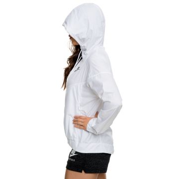 WOMEN'S NIKE WINDRUNNER JACKET WHITE/BLACK