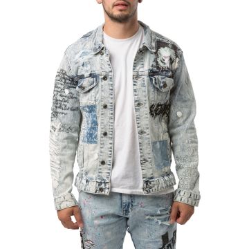 SMOKE RISE Conway Denim Jacket SJJ21263 - Shiekh