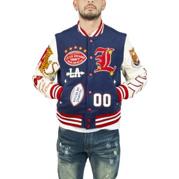 LIFTED ANCHORS Champion Letterman Jacket LAFL22-15 - Shiekh
