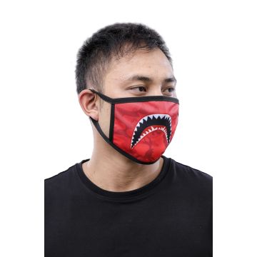 HUDSON Shark Mouth Face Mask E7133263RED - Shiekh