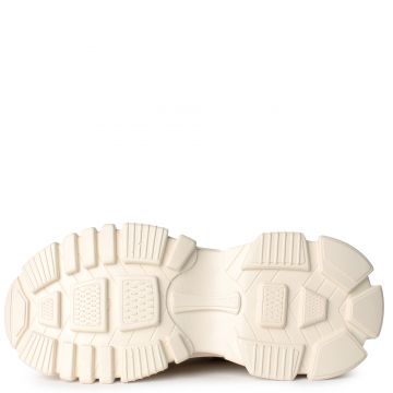 BERNESS SHOES Platform Sneaker PAOLA-BEIGE - Shiekh