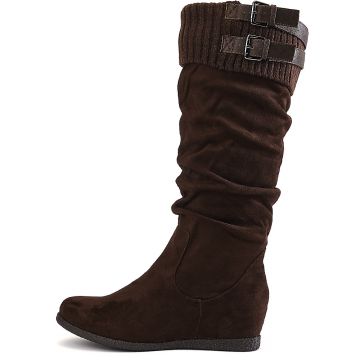 Women's Delta-04 Flat Mid-Calf Boot Brown