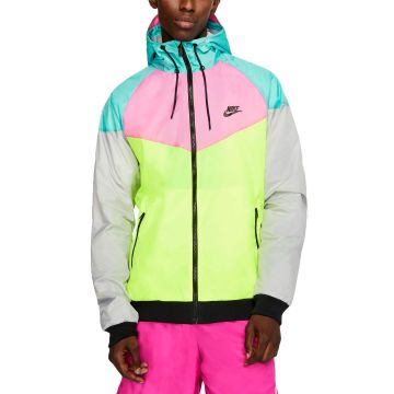 Nike Sportswear Heritage Windrunner Jacket Lotus Pink/Volt/Light Aqua