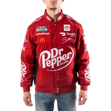 JH DESIGN Dr. Pepper Racing Jacket BW0303DR21-BUR - Shiekh